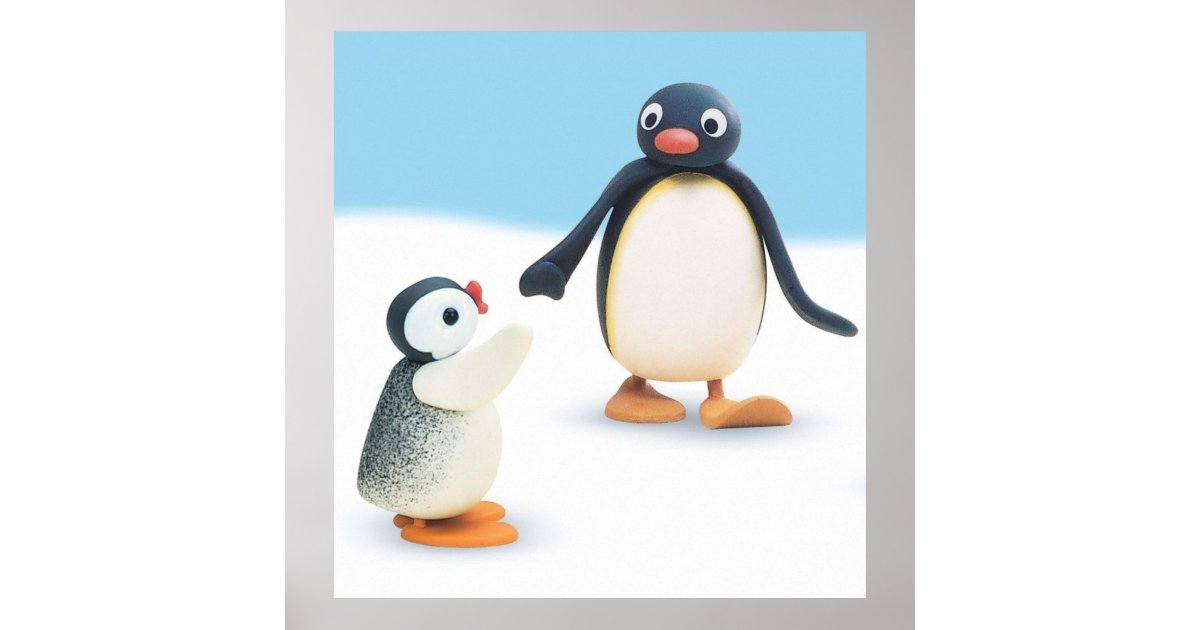 Pingu Penguin Poster | Zazzle