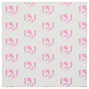 Marathon Runner Fabric | Zazzle