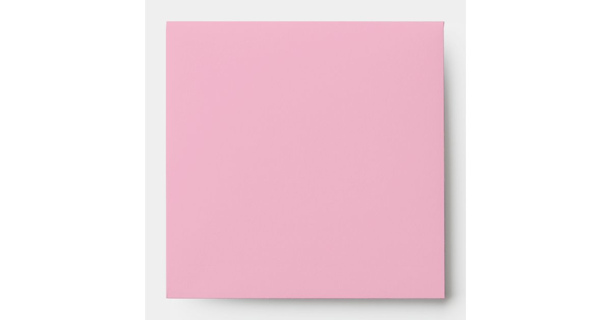 Pink 5x5 Envelope | Zazzle