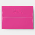 Pink A7 Envelope 5x7 | Zazzle