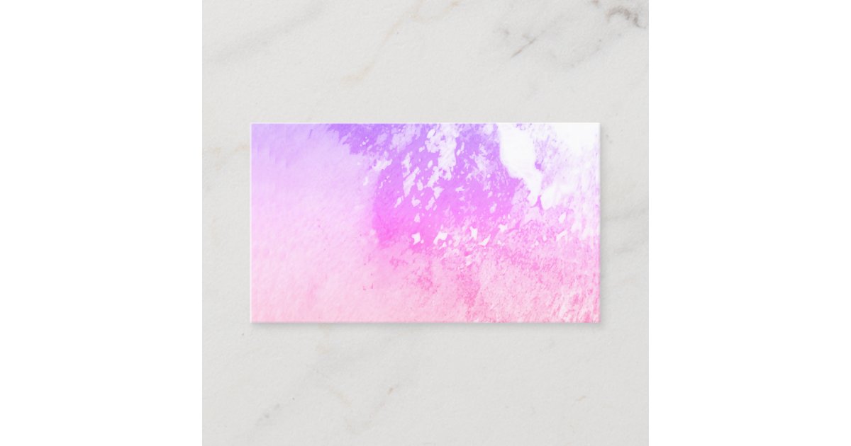pink abstract art business card template | Zazzle
