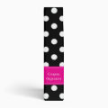 Pink and Black Polka Dot Coupon Organizer Binder | Zazzle
