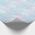 Pink and Blue Graphic Squares Wrapping Paper | Zazzle