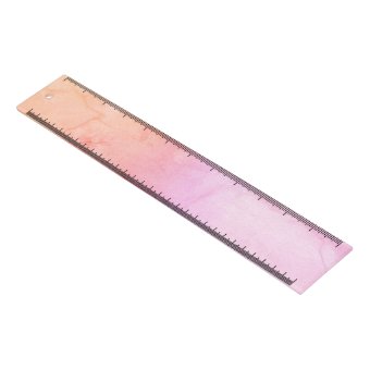 Pink and Gold Marble Ruler | Zazzle