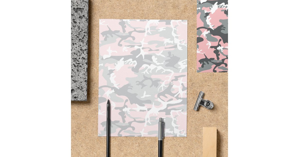 Pink and Gray Camouflage, Military, Army Flyer | Zazzle