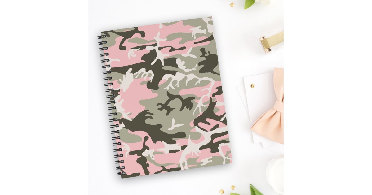 Pink and Green Camouflage, Military, Army Planner | Zazzle