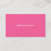 Pink and Green Sweets Bakery Business Card | Zazzle