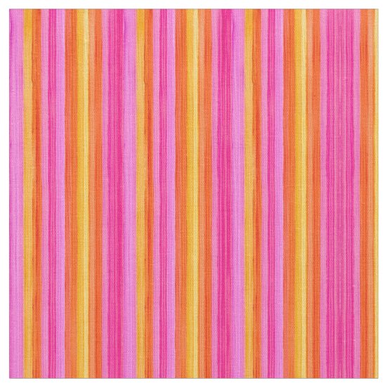 Orange And Pink Fabric | Zazzle