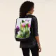 Pink And Purple Flowers Backpack | Zazzle