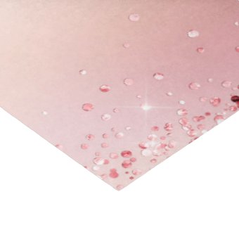 Pink and Rose Sparkle Ombre Tissue Paper | Zazzle