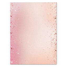 Pink and Rose Sparkle Ombre Tissue Paper | Zazzle