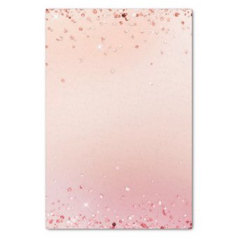 Pink and Rose Sparkle Ombre Tissue Paper | Zazzle