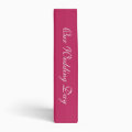 Pink and White Abstract Floral Wedding Binder | Zazzle