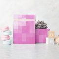 Pink And White Pixel Wrapping Paper | Zazzle