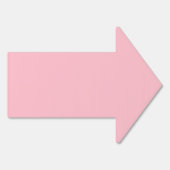Pink Arrow Sign | Zazzle