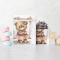 Pink Baby Girl Teddy Bear Baby Shower Wrapping Paper | Zazzle
