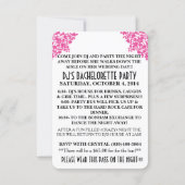 Pink Bachelorette Party VIP PASS Invitation | Zazzle