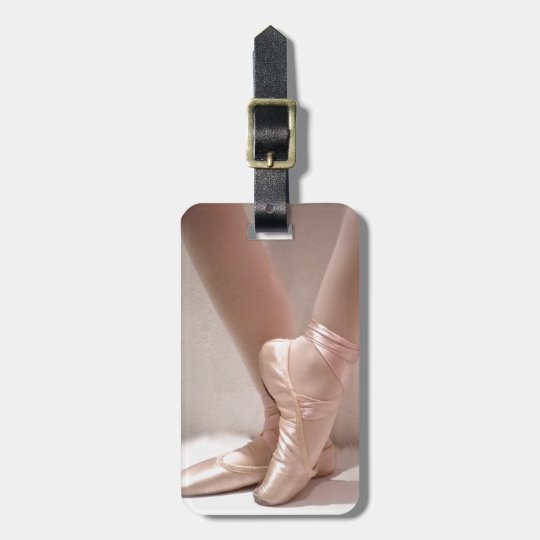 Pink Ballet Slippers Luggage Tag | Zazzle.com