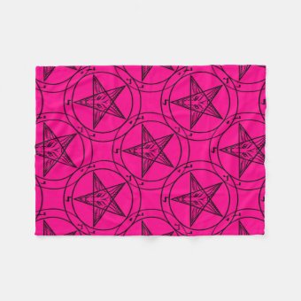 pink baphomet blanket | Zazzle