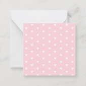 Pink Bear Heart Thank You Note Cards | Zazzle
