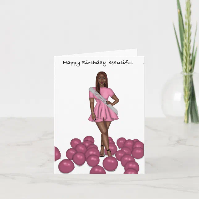 Pink Birthday Card | Zazzle