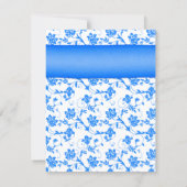 Pink Blue Floral Gerbera Daisy Baby Shower Invitation | Zazzle