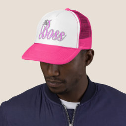Pink Boss Lady Hat | Zazzle