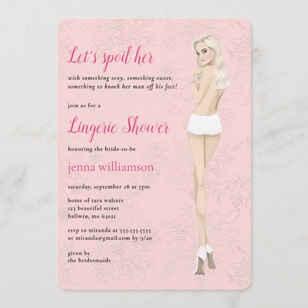 Sexy Invitations Zazzle