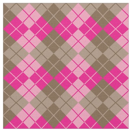 Grey Argyle Fabric | Zazzle