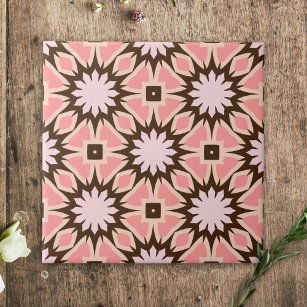 Moroccan Tile Pattern Pink