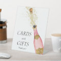 Pink Brunch and Bubbly Cards and Gifts Sign | Zazzle