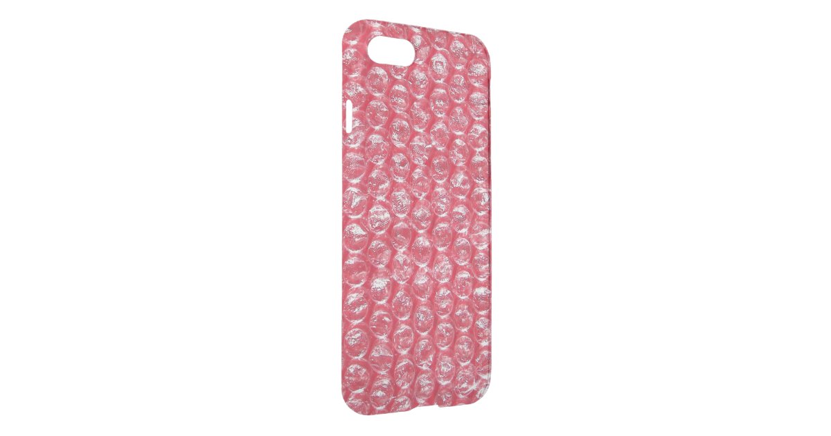 Pink Bubble Wrap Uncommon iPhone Case | Zazzle