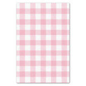 Pink Buffalo Check Pattern Tissue Paper | Zazzle