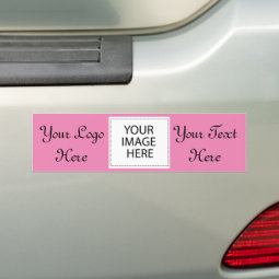 Pink #BumperSticker Bumper Sticker | Zazzle