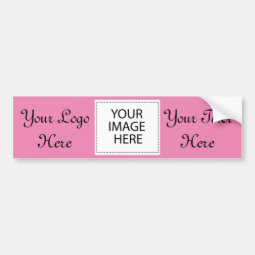 Pink #BumperSticker Bumper Sticker | Zazzle