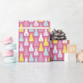 Pink Bunny Rabbit pattern Wrapping Paper | Zazzle