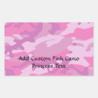 Hot Pink Camo Baby Shower Stickers / Camouflage | Zazzle.com
