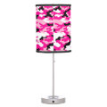 Pink CAMO Camouflage Table Lamp | Zazzle