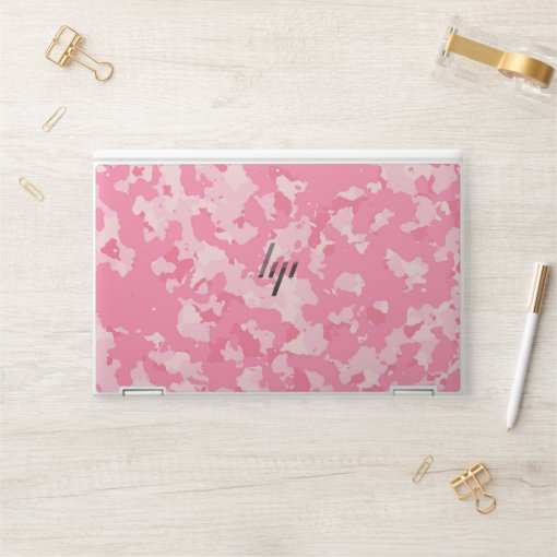Pink Camo HP Laptop Skin | Zazzle