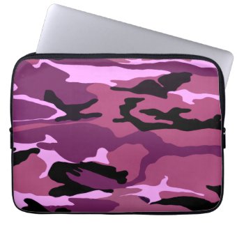Pink Camo Laptop Sleeve | Zazzle