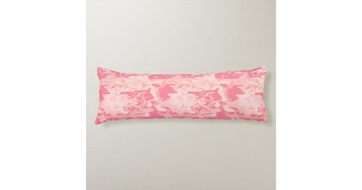Pink Camouflage Pattern, Military Pattern, Army Body Pillow | Zazzle