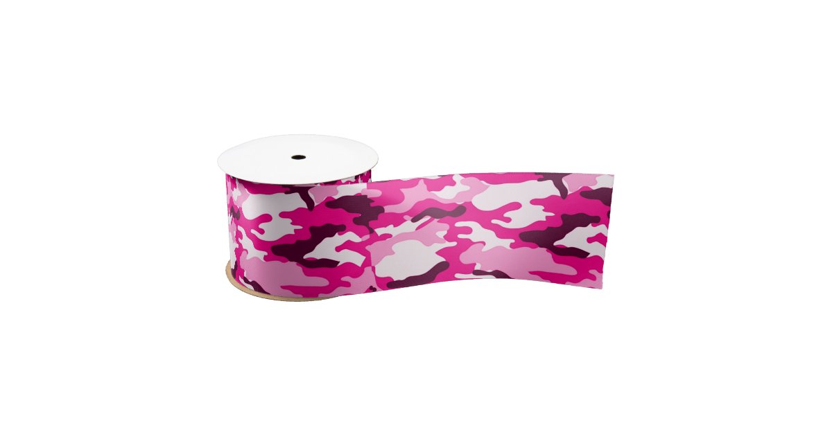 Pink camouflage Ribbon | Zazzle