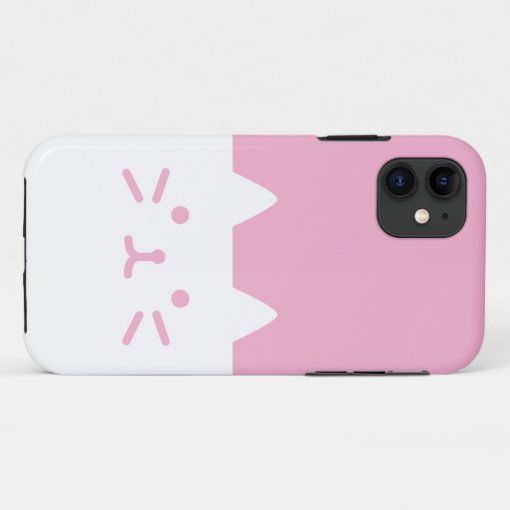 pink cat iphone case | Zazzle