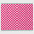 Pink Checkered Wrapping Paper | Zazzle