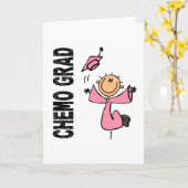 Pink CHEMO GRAD 1 (Breast Cancer) Card | Zazzle