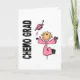 Pink CHEMO GRAD 1 (Breast Cancer) Card | Zazzle