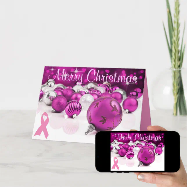 Pink Christmas Card | Zazzle