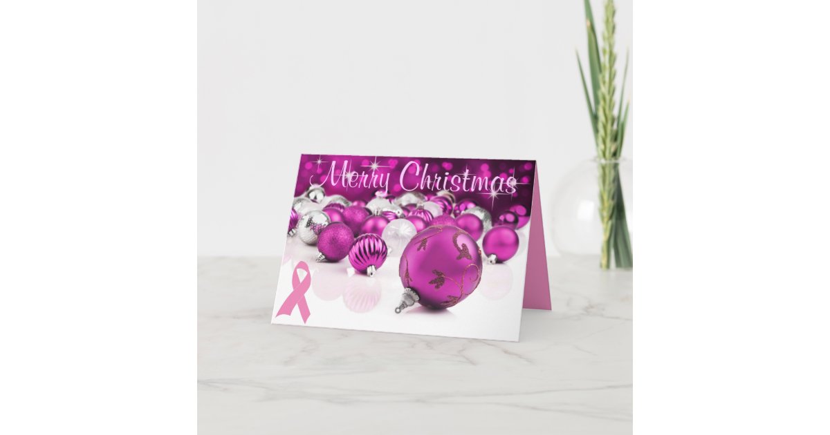 Pink Christmas Card | Zazzle
