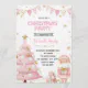 Pink Christmas Party Invitation | Zazzle