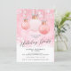 Pink Christmas Party Invitation | Zazzle